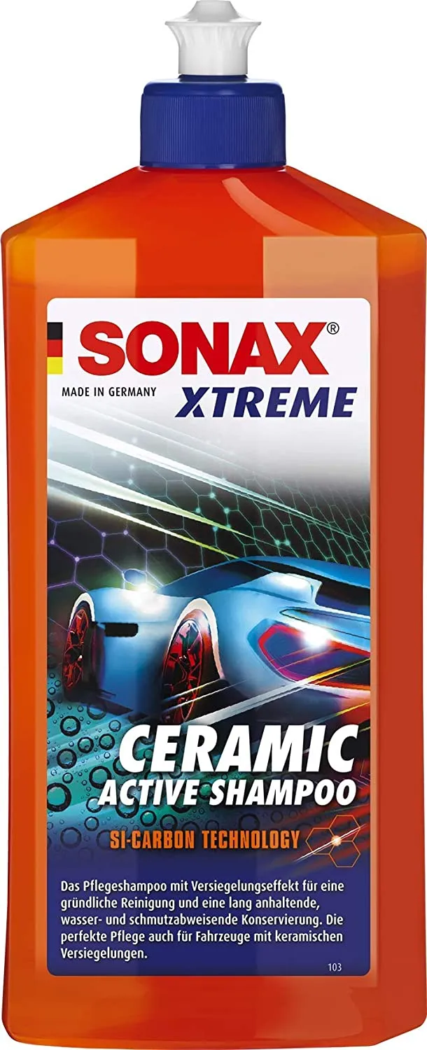 Sonax Ceramic Active Shampoo 500ml - Autopflege Shop carshine direct
